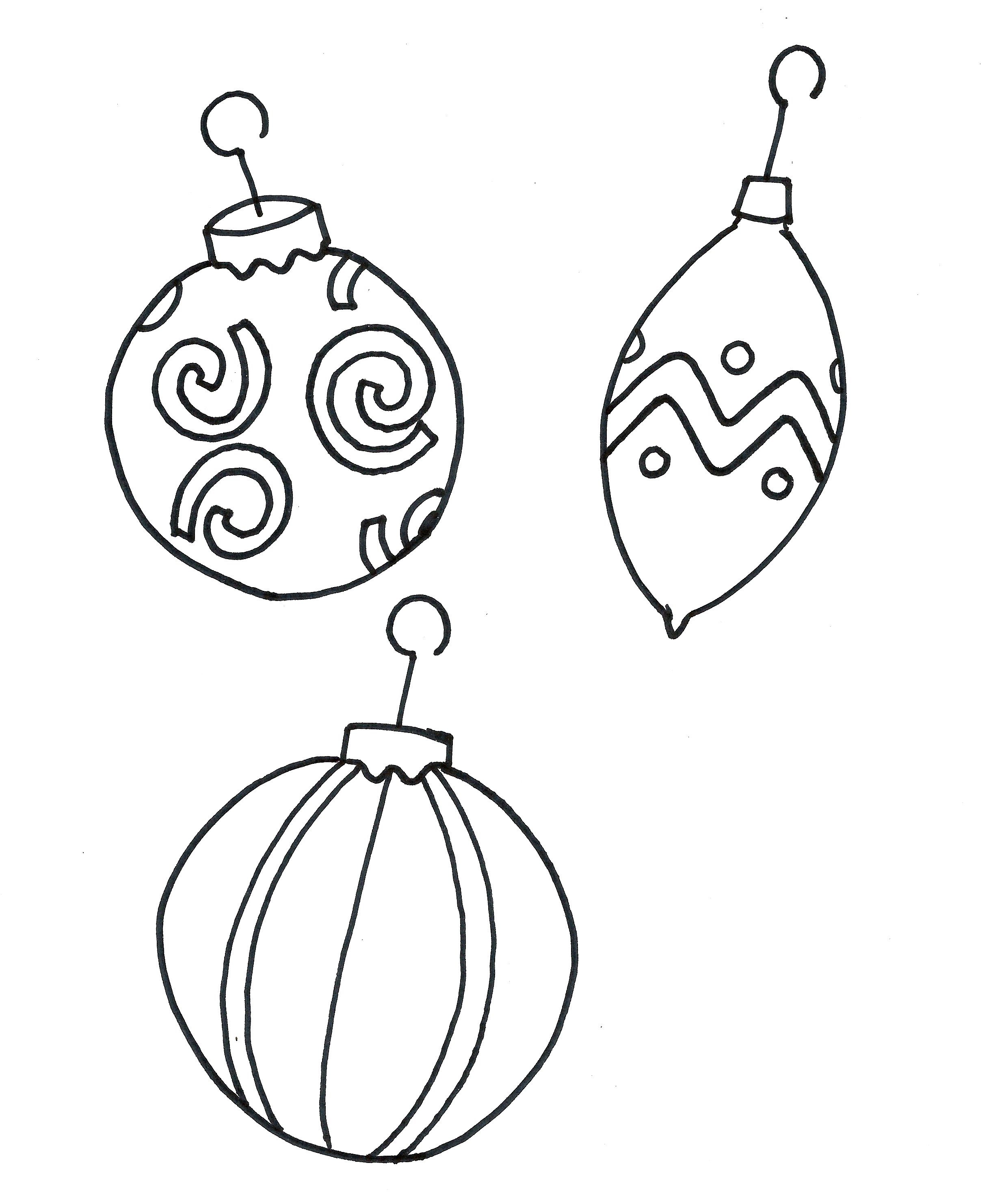 Christmas Decorations Coloring Pages At GetDrawings Free Download Christmas Decorations Coloring Pages At GetDrawings Free Download