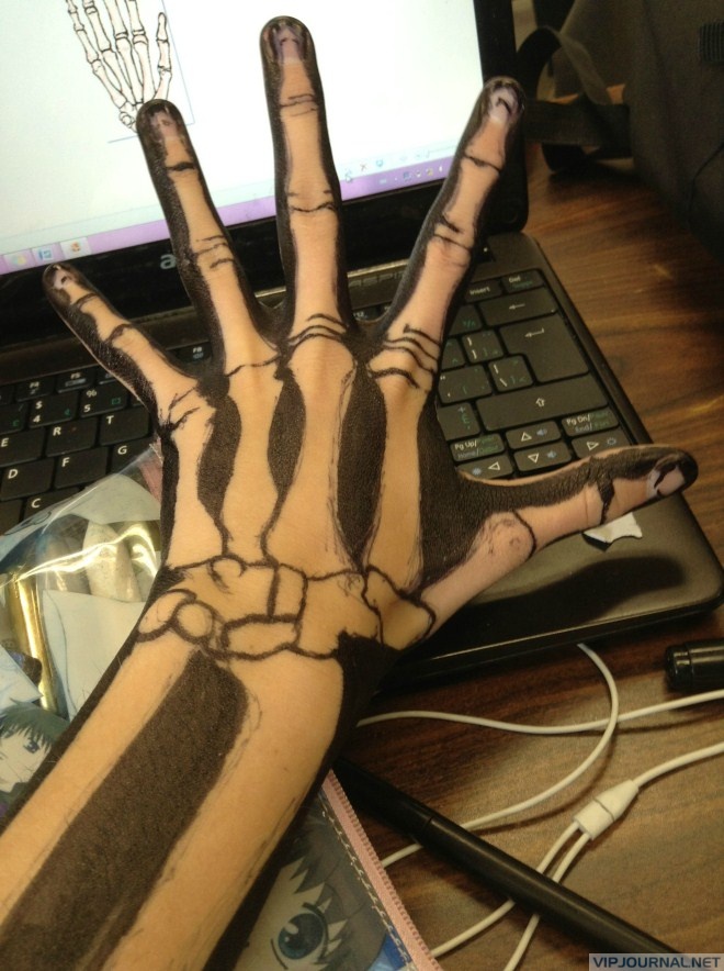 Skeleton Drawing On Hand At GetDrawings Free Download Skeleton Drawing On Hand At GetDrawings Free Download
