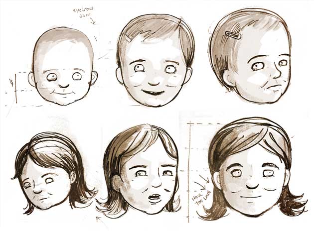 Childrens Faces Drawing at GetDrawings | Free download