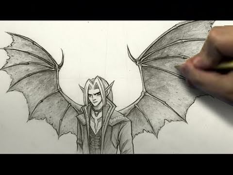 Demon Wing Drawing at GetDrawings | Free download