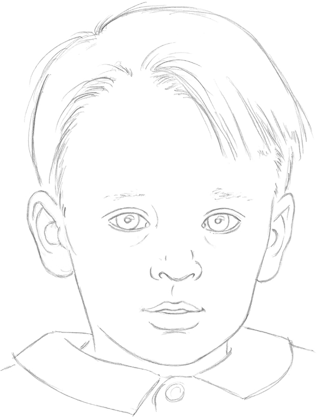 Childrens Faces Drawing at GetDrawings | Free download