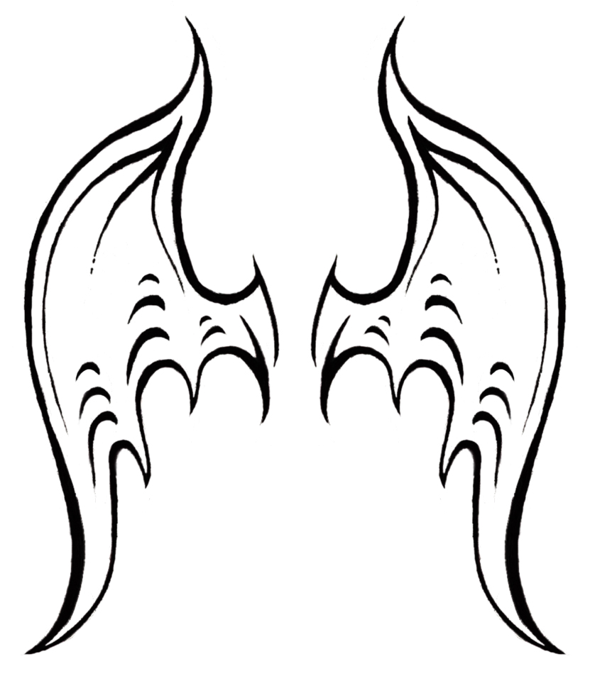 Demon Wing Drawing at GetDrawings | Free download