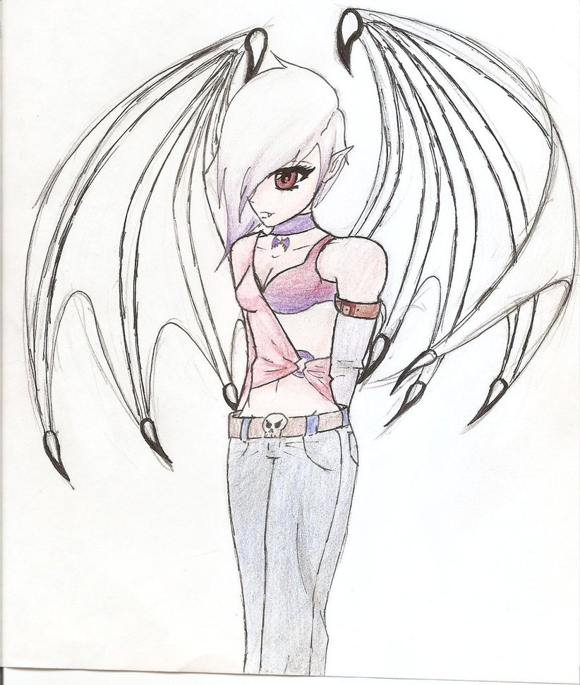 Demon Wings Drawing at GetDrawings | Free download