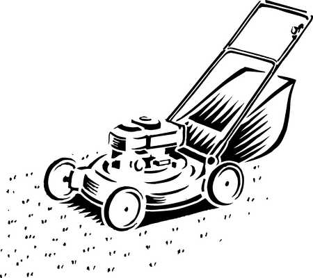 Lawnmower Drawing at GetDrawings | Free download