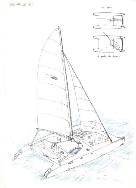 Catamaran Drawing At GetDrawings Free Download