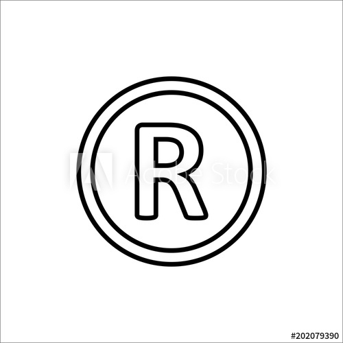 Registered Trademark Symbol Vector at GetDrawings | Free download