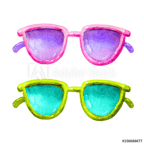 Sunglasses Watercolor at GetDrawings | Free download
